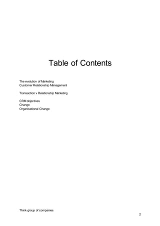 Crm case study | DOCX
