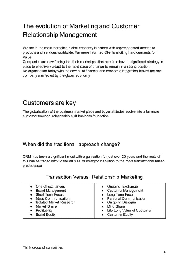 Crm case study | PDF