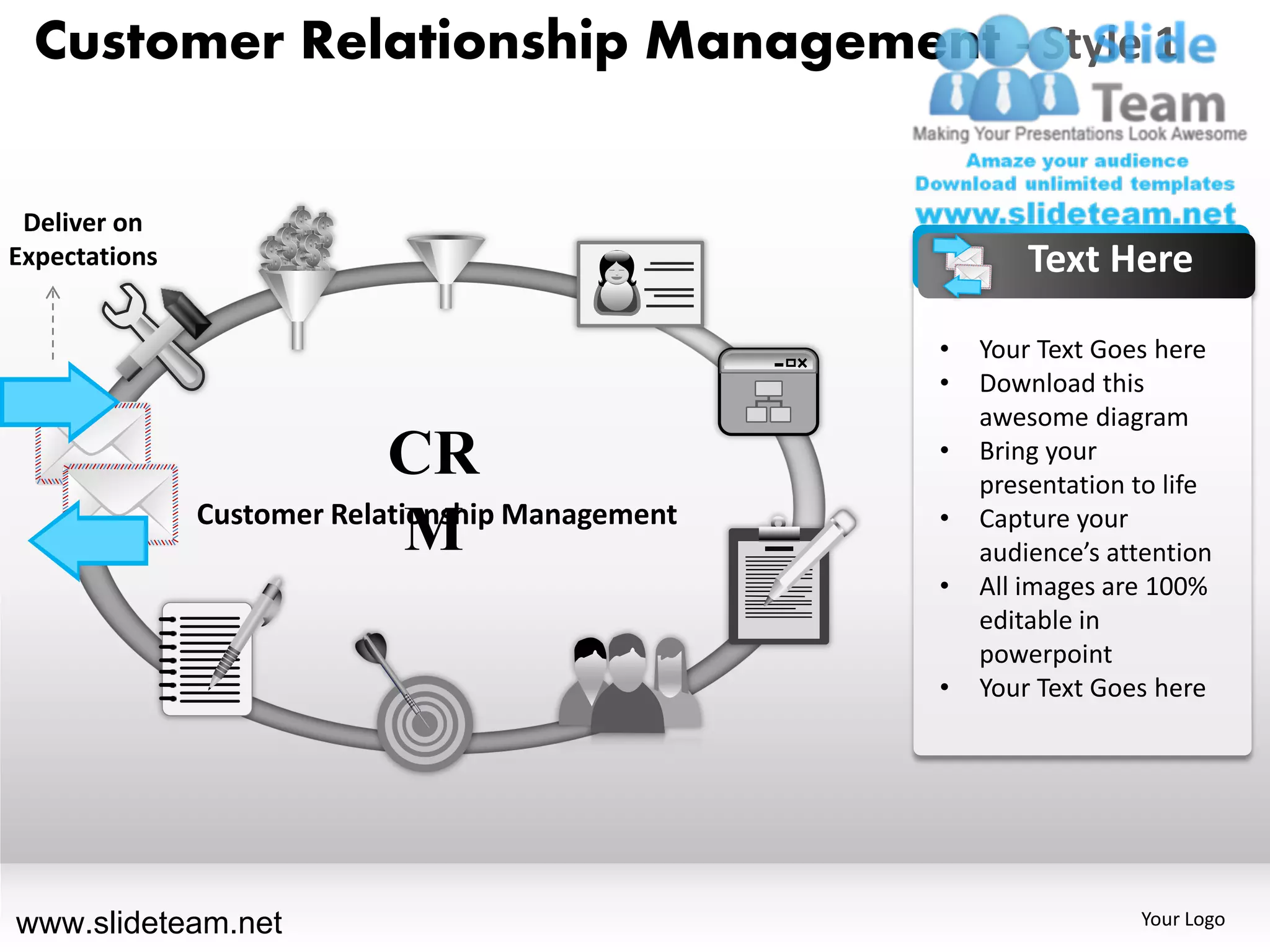Crm Customer Relationship 2 Powerpoint Ppt Slides Pdf