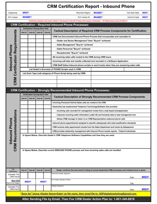 Crm dealer action plan v27.0 | XLSX