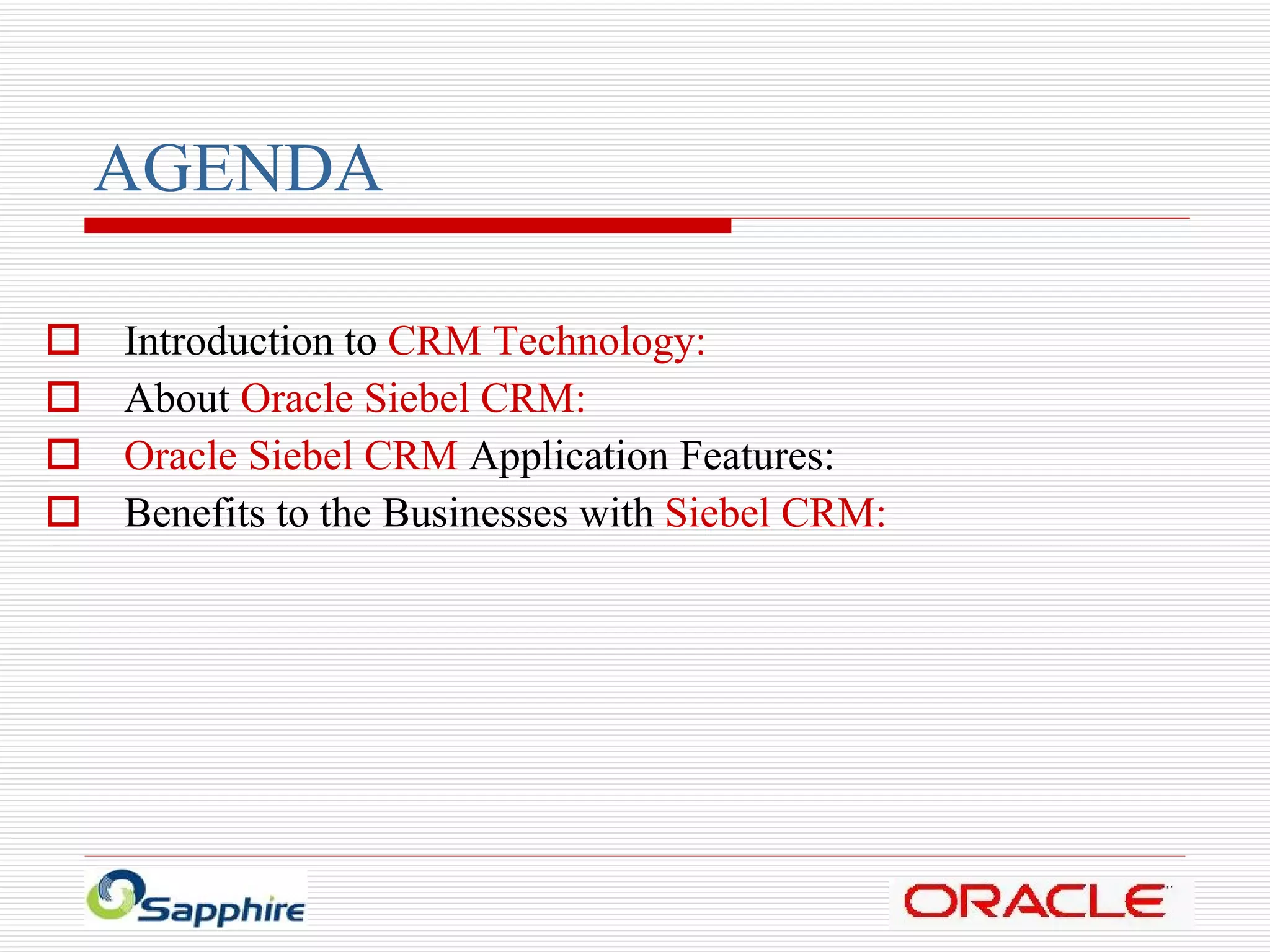 CRM Introduction | PPT