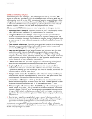 Crm essentials for bussines | PDF