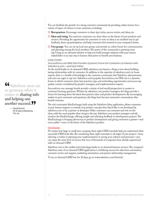 Crm essentials for bussines | PDF