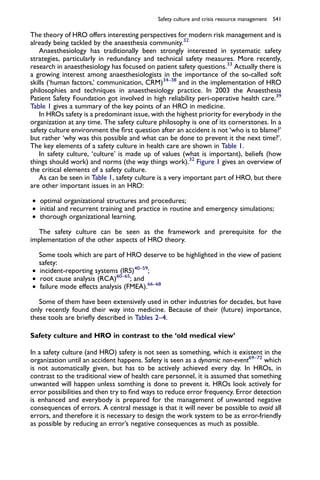 Artigo: Safety culture and crisis resource management in airway ...