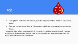CRM for Blood Bank Industry | PPTX