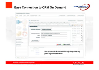 Crm gadget 2 go Features | PDF