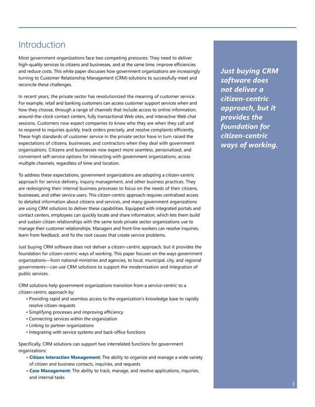 Citizen interaction and case management | PDF