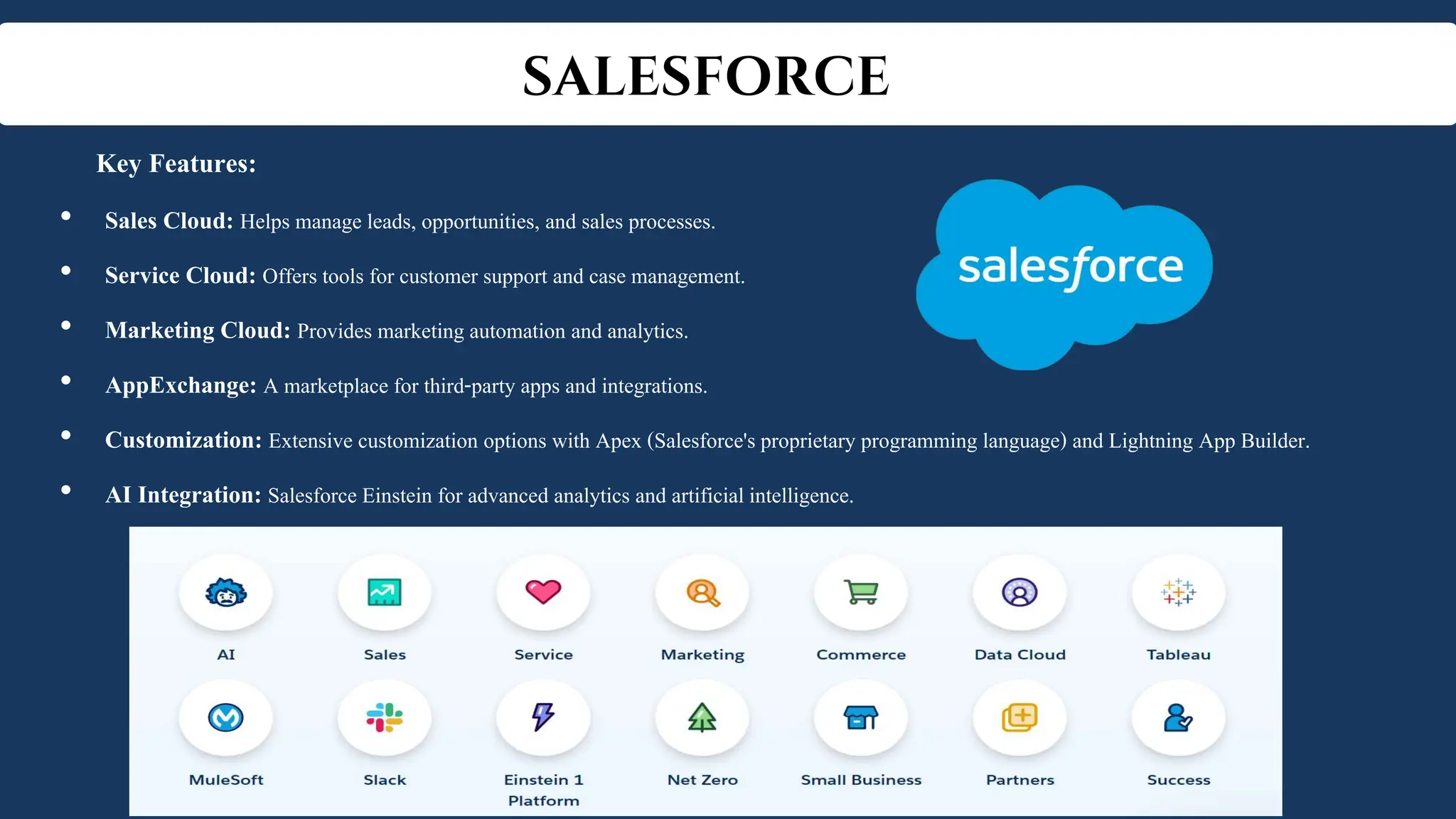 Presentation on CRM - Zoho & Salesforce.pptx