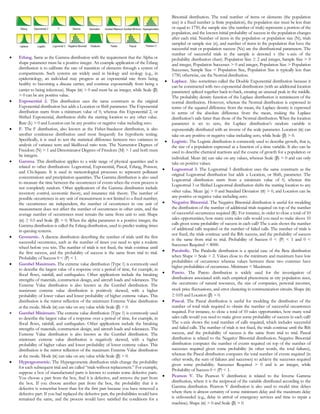 Crm handout probability distributions | PDF