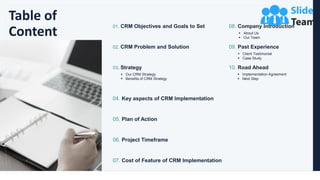 CRM Implementation Proposal Template PowerPoint Presentation Slides | PDF