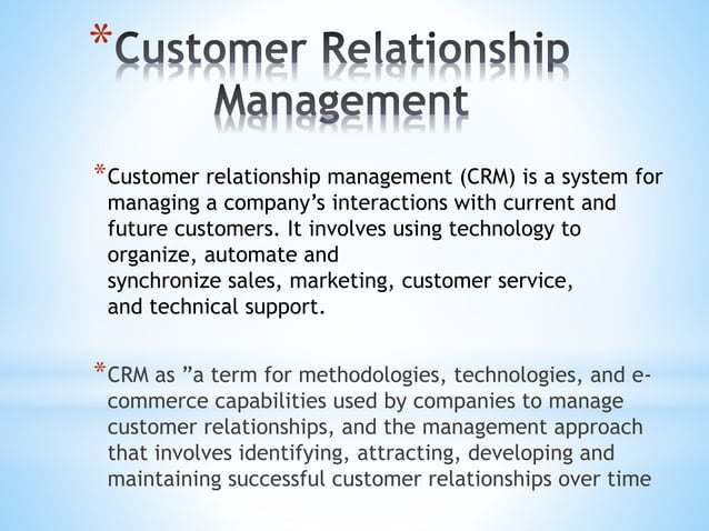 Customer Relationship Management in freight forwarding | PPT