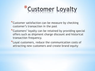 Customer Relationship Management in freight forwarding | PPT