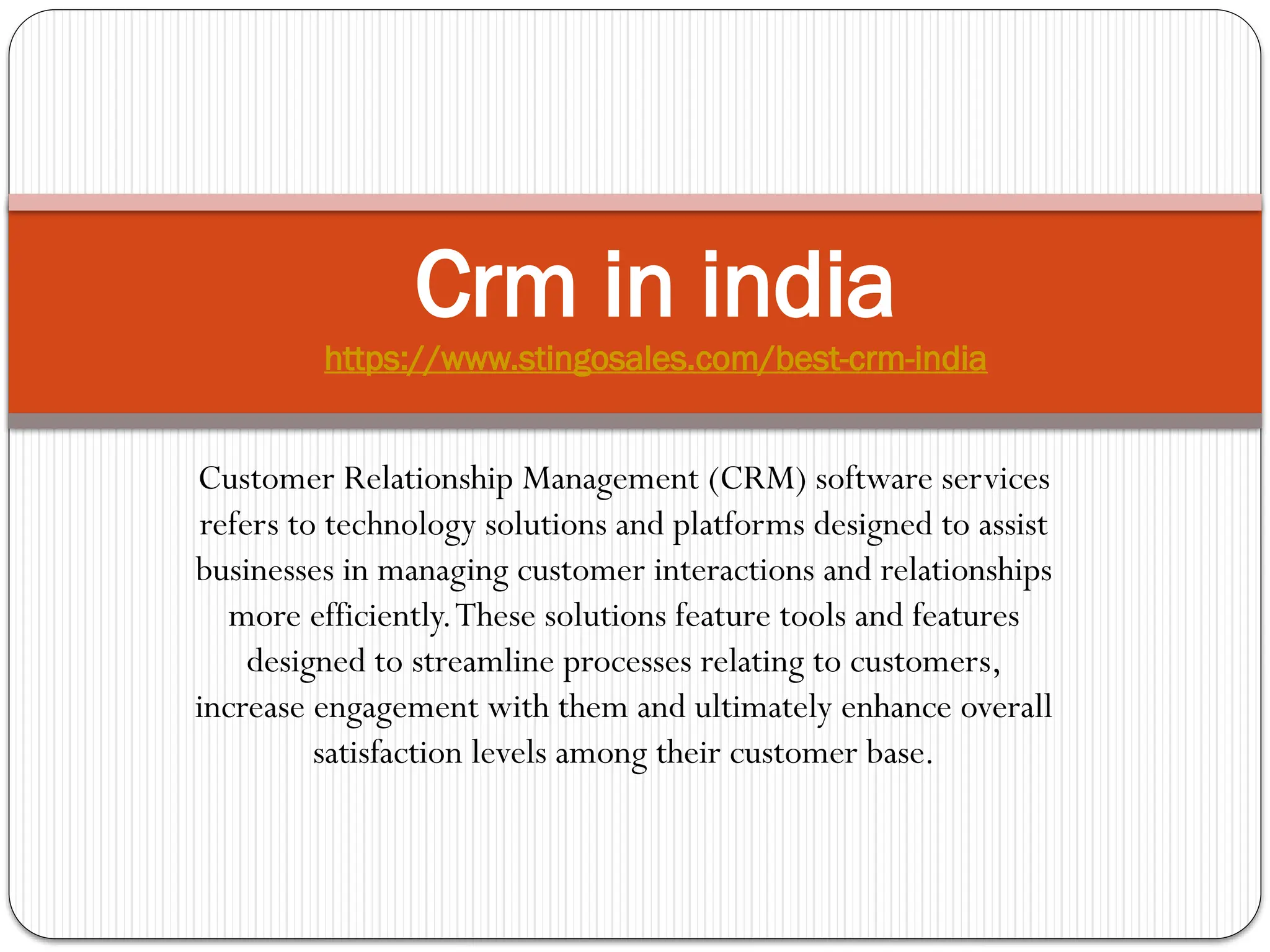 Crm in india best crm software india.pptx