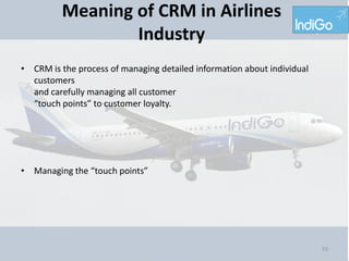 CRM in indigo airlines | PDF