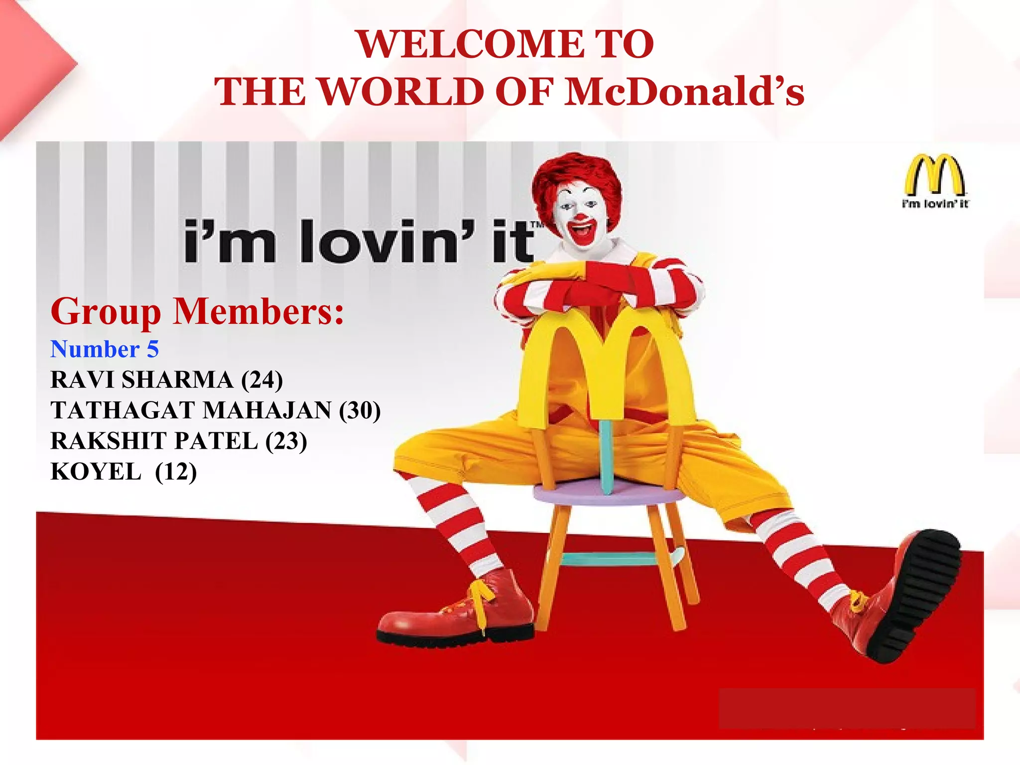 Customer Relationship Management practices by Mc Donalds- A case study ...
