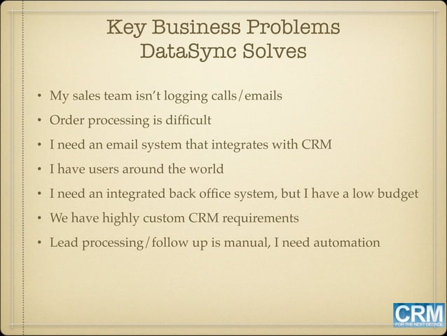 CRM Ireland Slide Deck | PPT