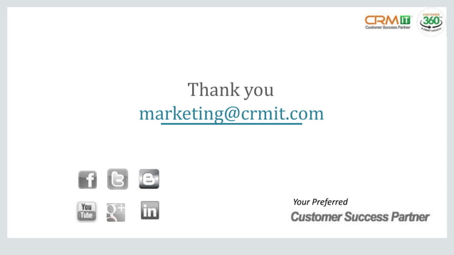 CRMIT adoption++ | PPT