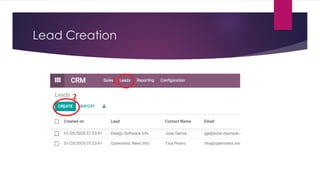 Odoo CRM Management | PDF