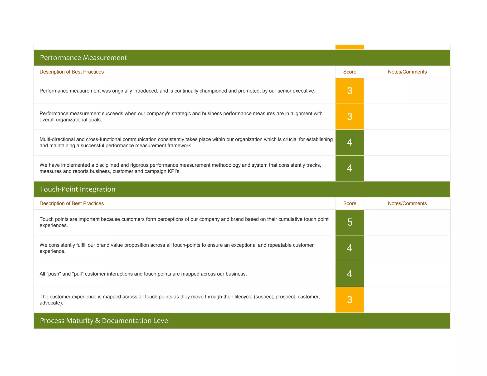 CRM Maturity Assessment | PDF