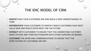 Crm Modelsمدلهای مدیریت ارتباط با مشتری | PPT