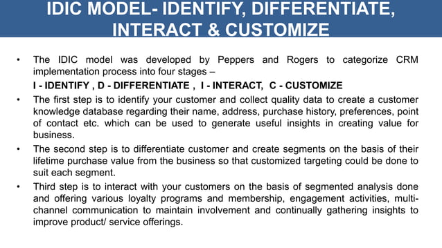 CRM Models | PPTX