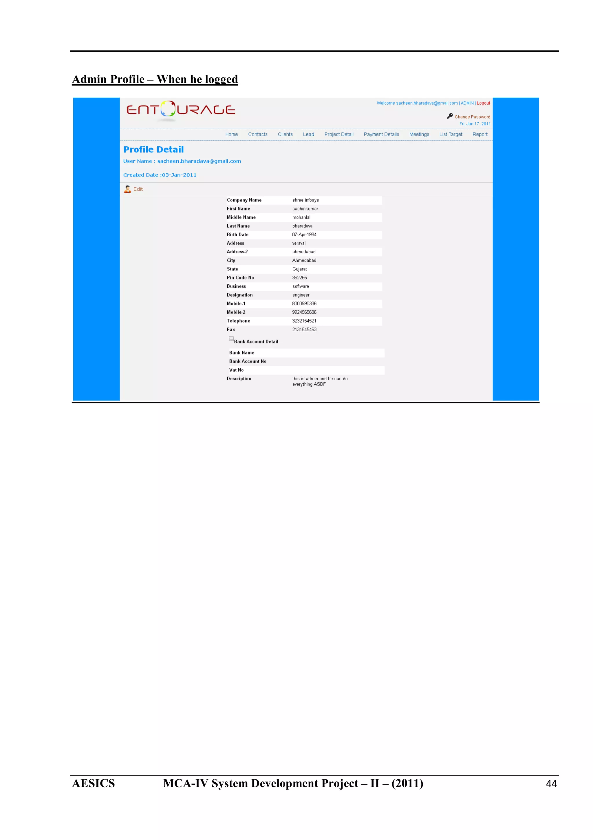 Customer Relationship Management Module Project Report | PDF