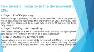 CRM Multichannel integration process & IT & Performance assessment ...