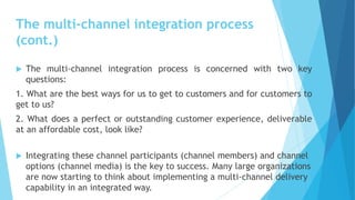 CRM Multichannel integration process & IT & Performance assessment ...