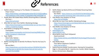 CRM Netflix case-study | PPTX