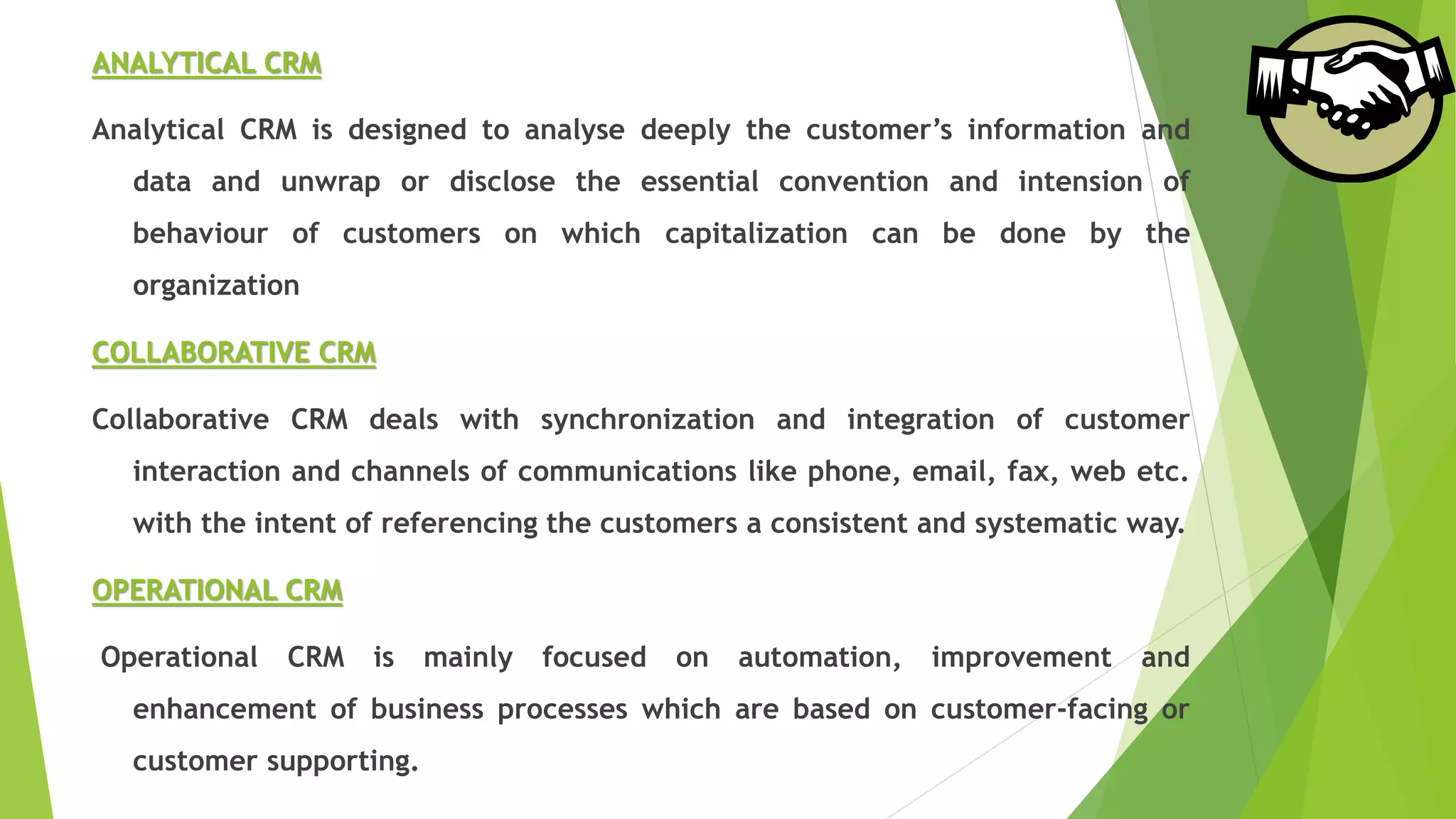 Customer Relationship Management | PPTX