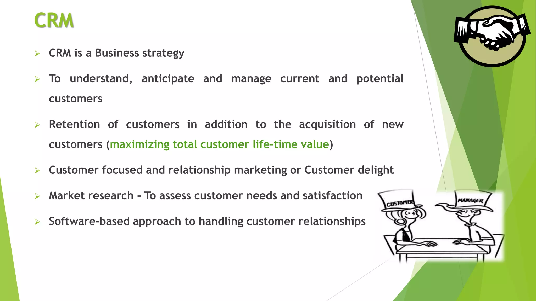 Customer Relationship Management | PPTX