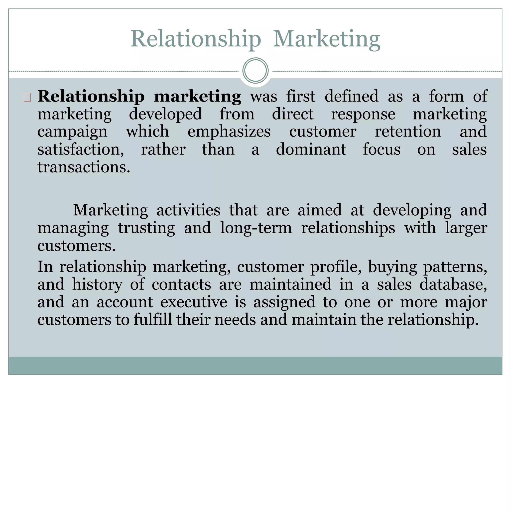 Customer Relationship Management | PDF
