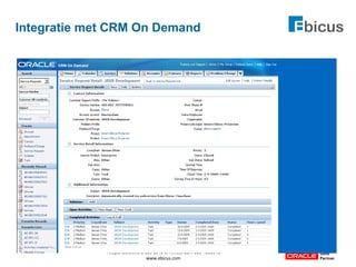 Crm On Demand time sheet add on | PPT