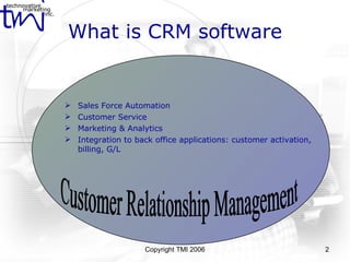 CRM Overview | PPT