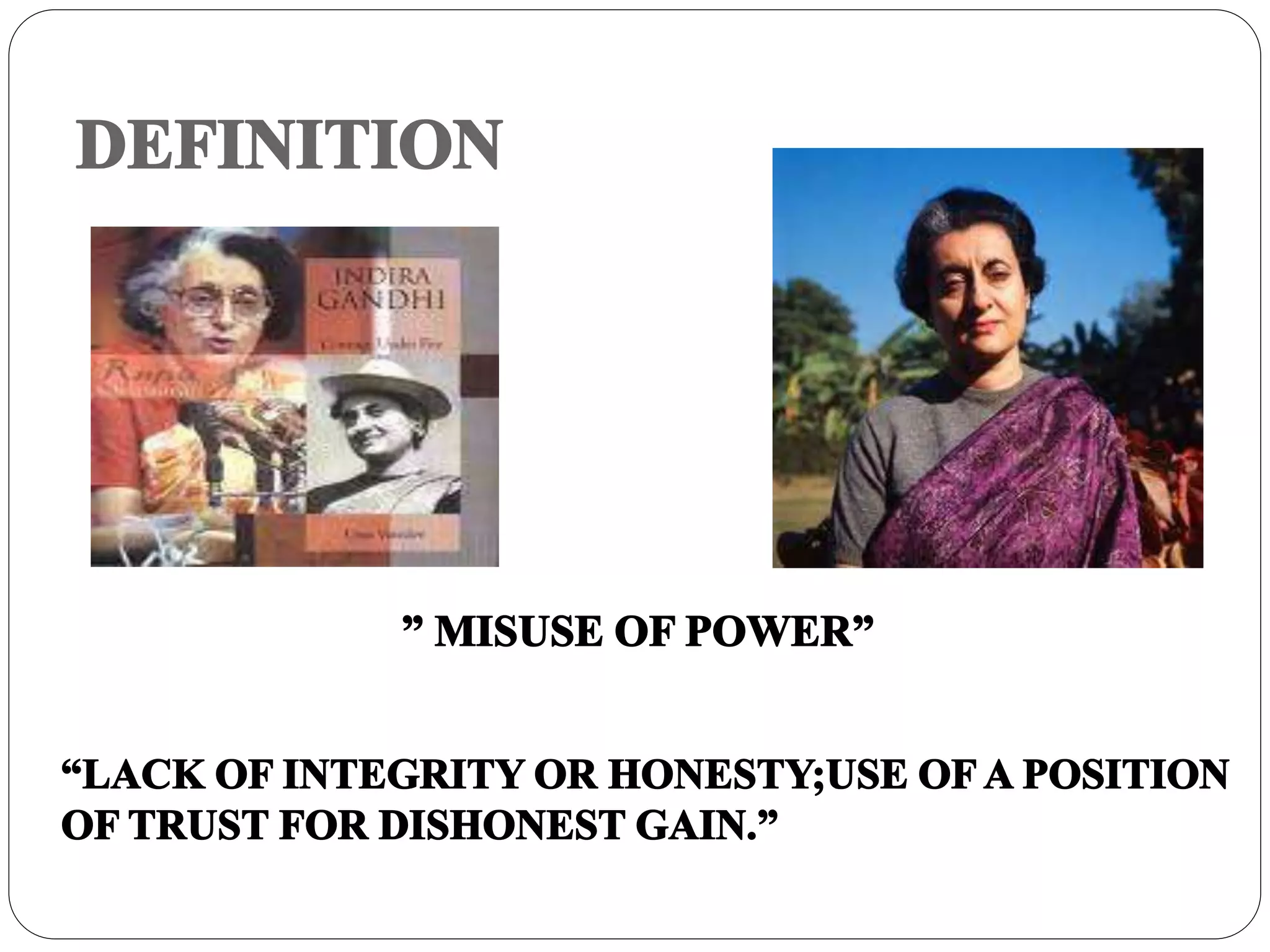 corruption cause effect and solution | PPTX
