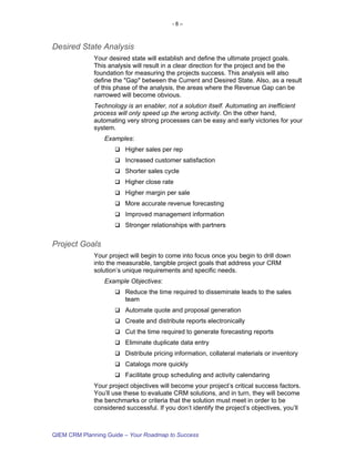Crm planning guide | PDF
