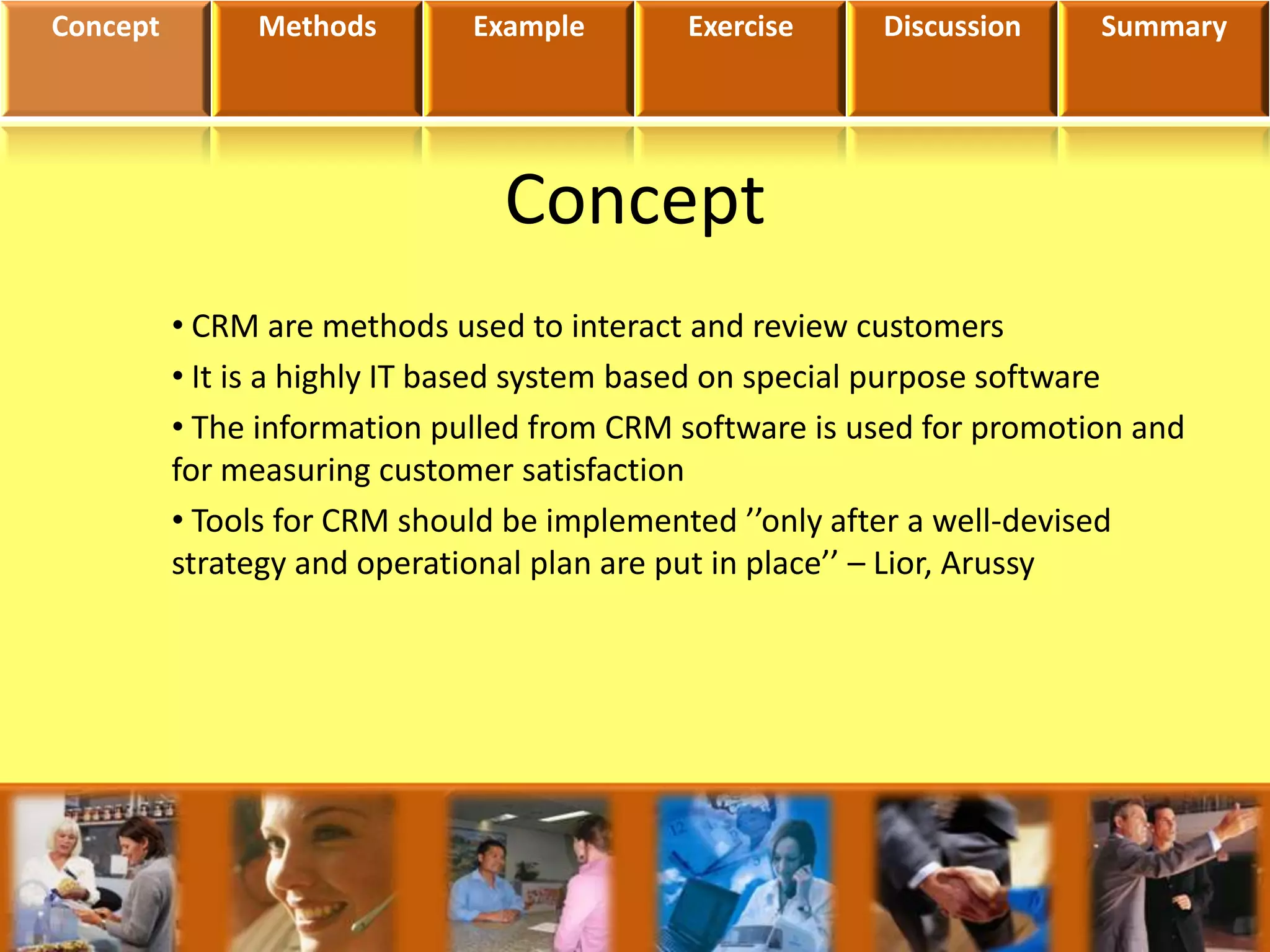 CRM Customer relationship management | PPT