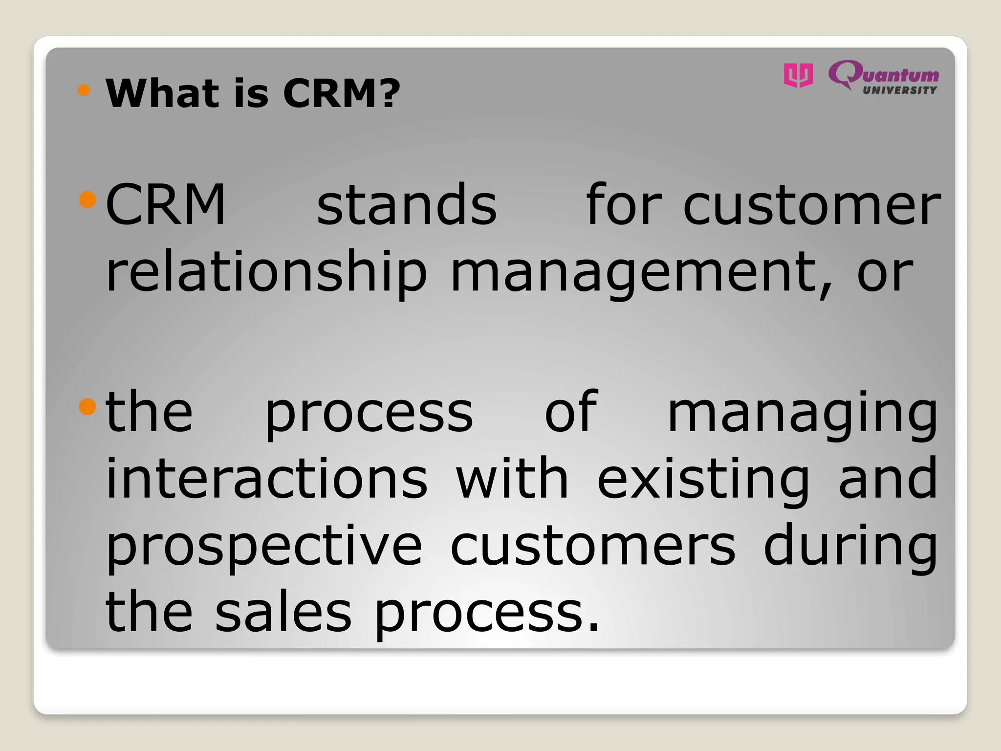 CRM PPT -1.pptxon crm rules good ppt on crm | PPTX