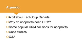 CRM for Nonprofits | PPT