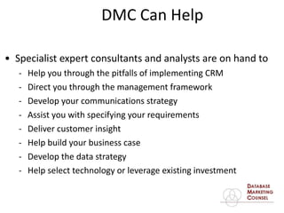 Blueprint for CRM | PPT