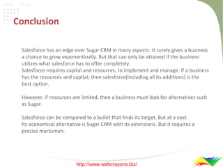 CRM Comparison Report | PPT