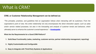 CRM Program Methodology | PPT