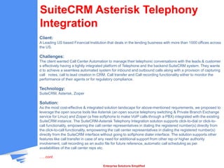 CRM Project Portfolio - Taction CRM Practice | PDF | Computing ...