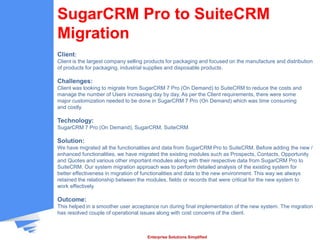 CRM Project Portfolio - Taction CRM Practice | PDF | Computing | Technology & Computing