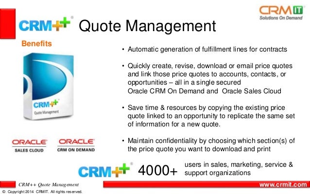 Ms Crm Quotes