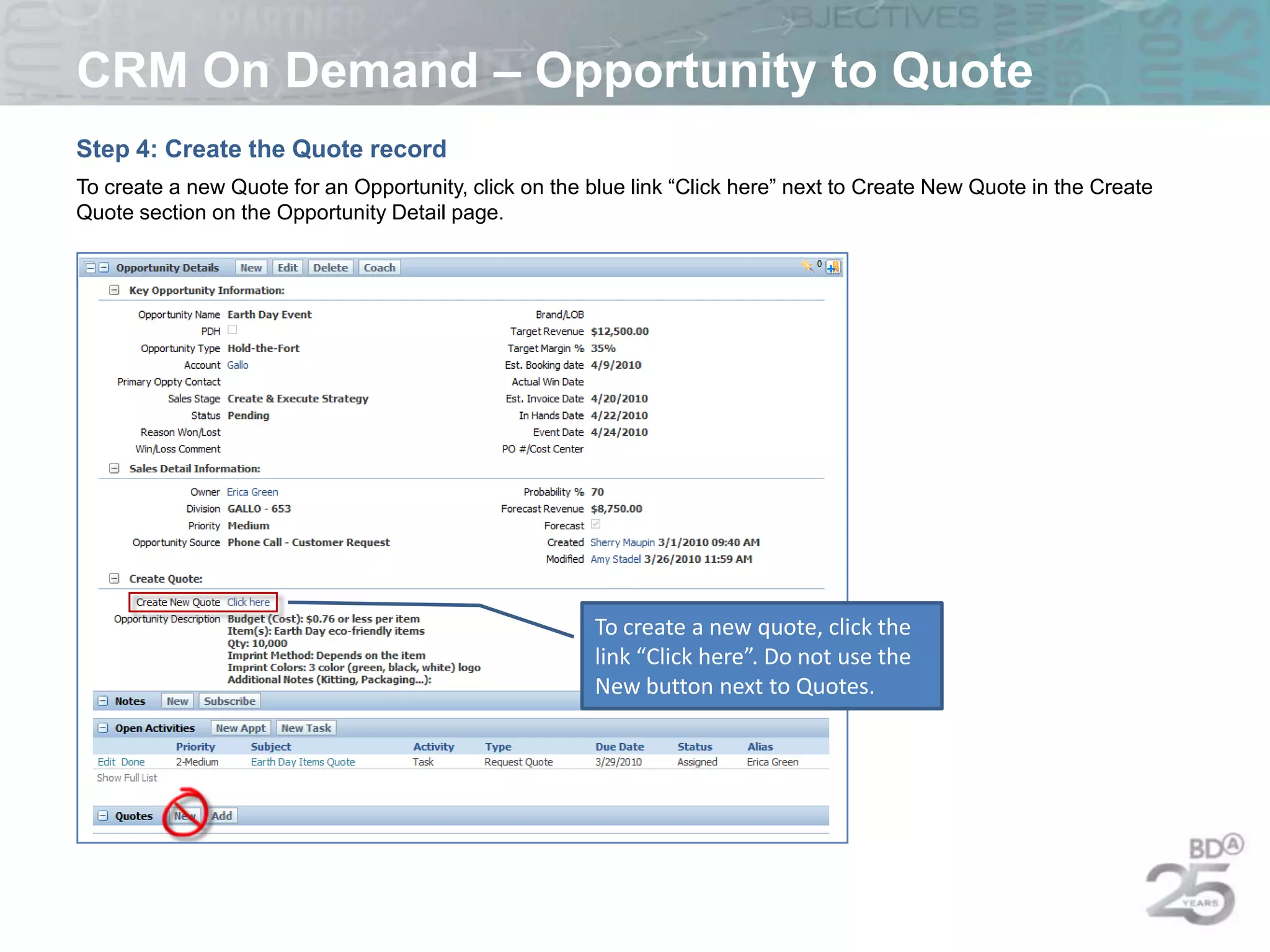 Crm quote process ppt | PPTX | Computing | Technology & Computing
