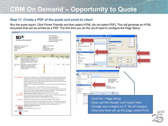 Crm quote process ppt | PPT