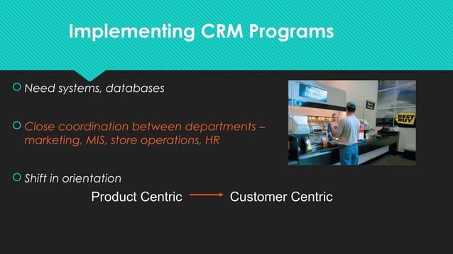 Crm retail | PPT