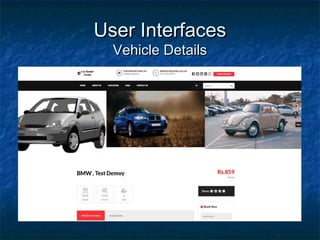 car rental management system project | PPT