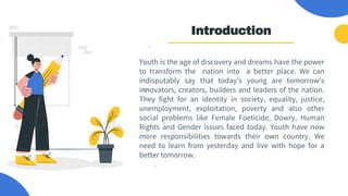 Role of Youth in Making India Superpower | PPTX